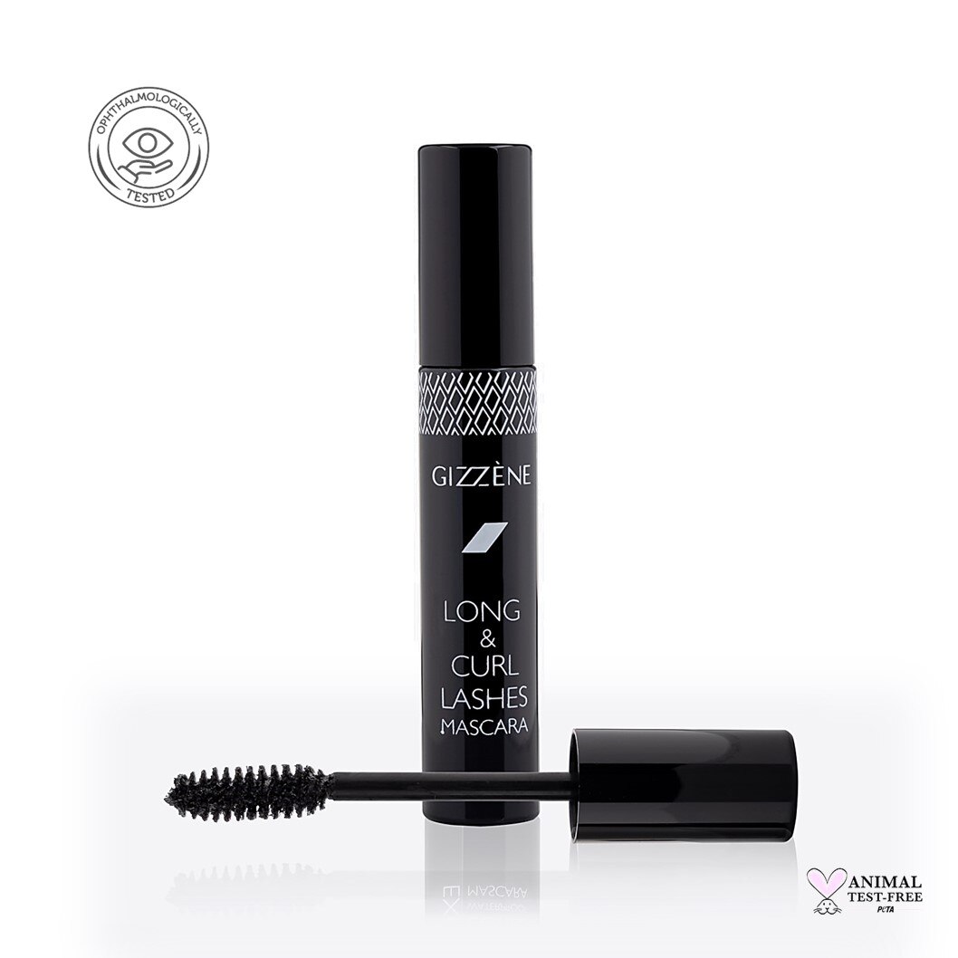 Rimel gene lungi si curbate Gizzene Long & Curl Lashes Mascara Negru ...