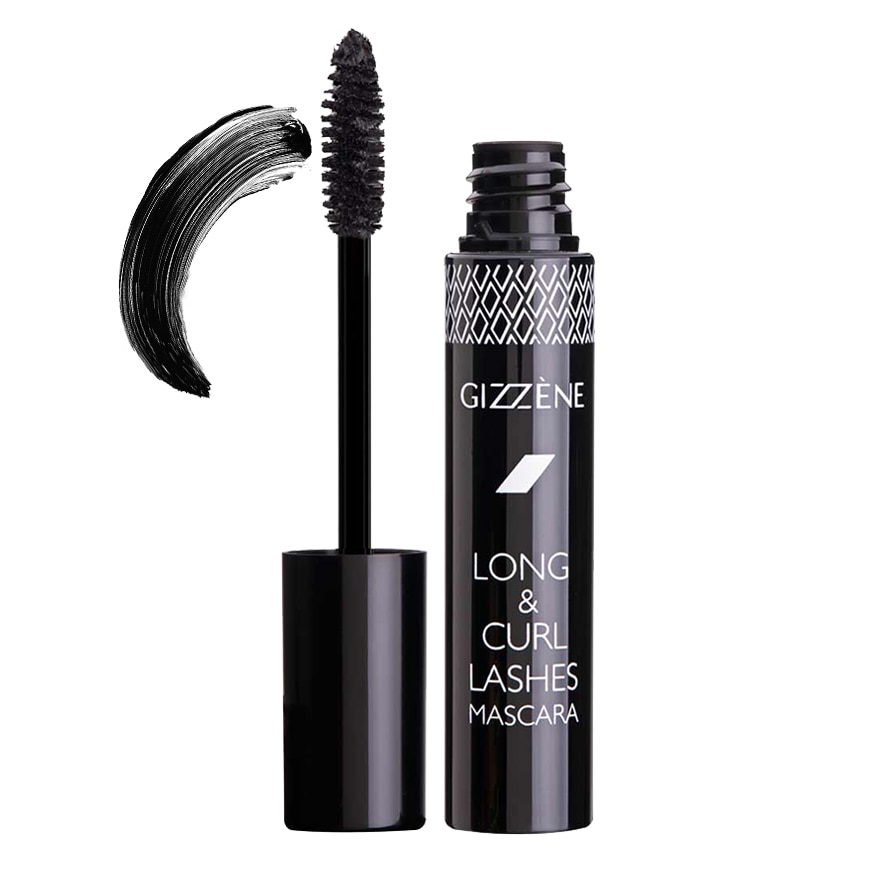 Rimel gene lungi si curbate Gizzene Long & Curl Lashes Mascara Negru ...
