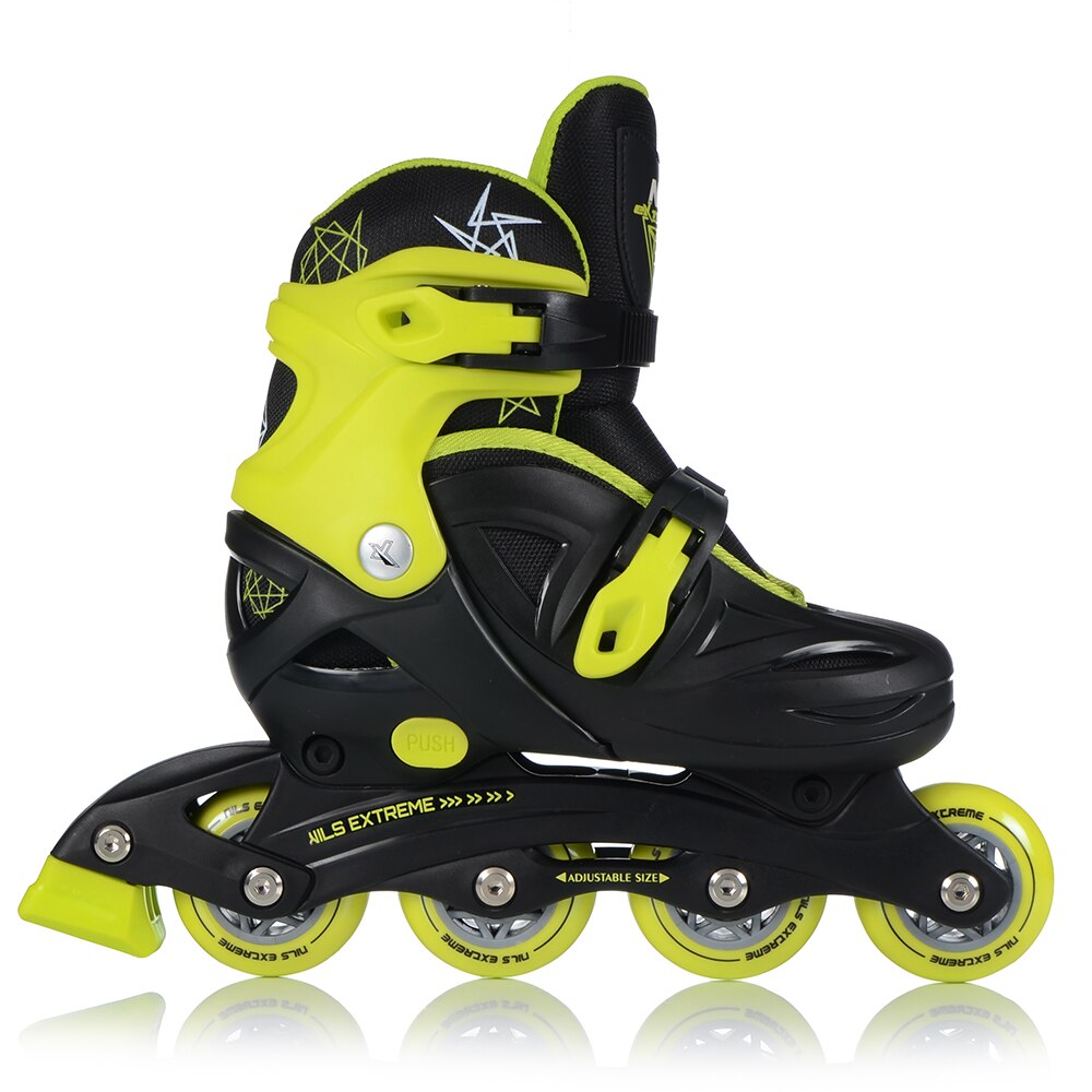 Patine cu role reglabile pentru copii Black Rollerblades, M 31-35 - eMAG.ro