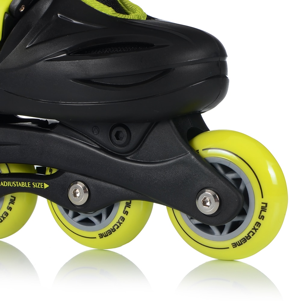 Patine cu role reglabile pentru copii Black Rollerblades, M 31-35 - eMAG.ro
