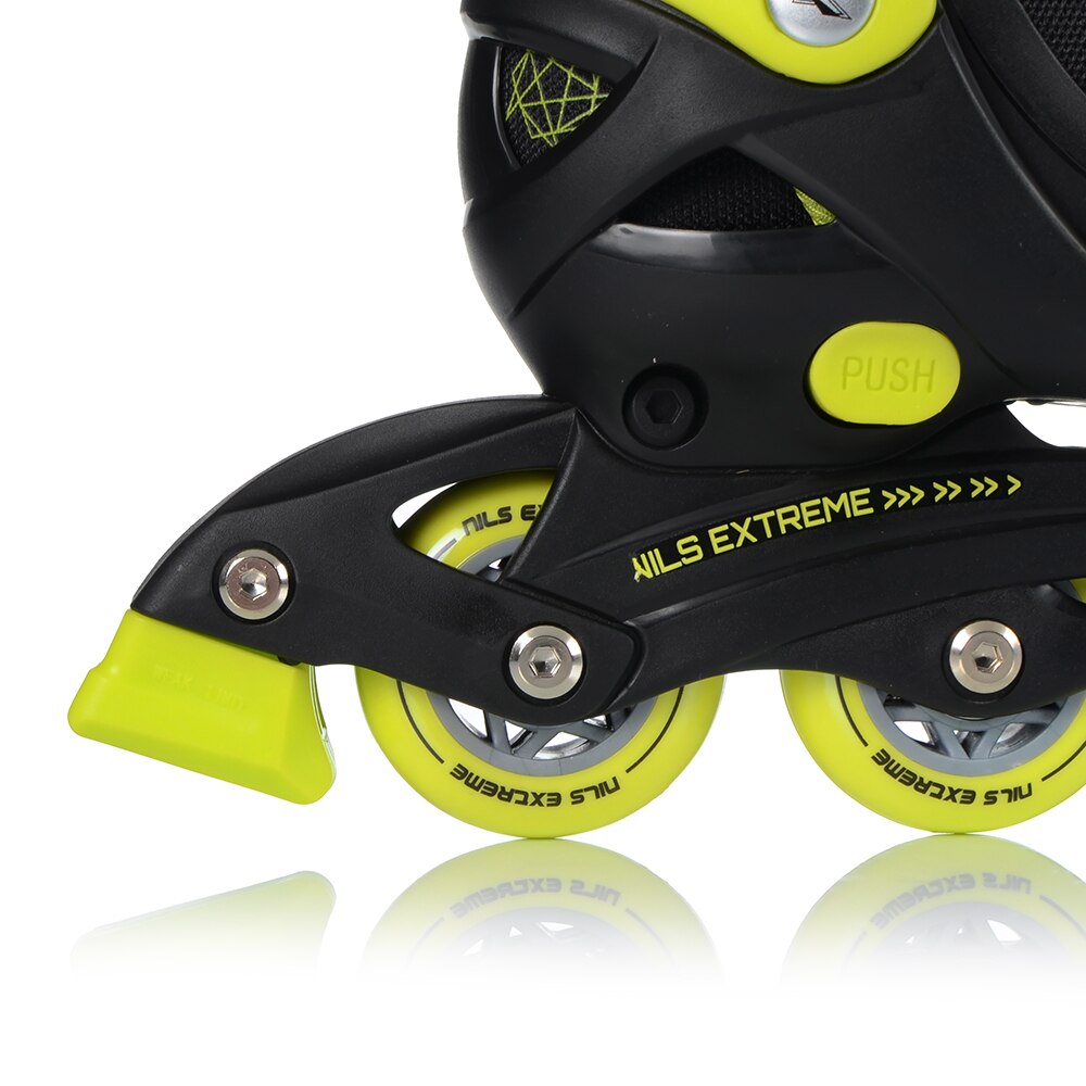 Patine cu role reglabile pentru copii Black Rollerblades, M 31-35 - eMAG.ro