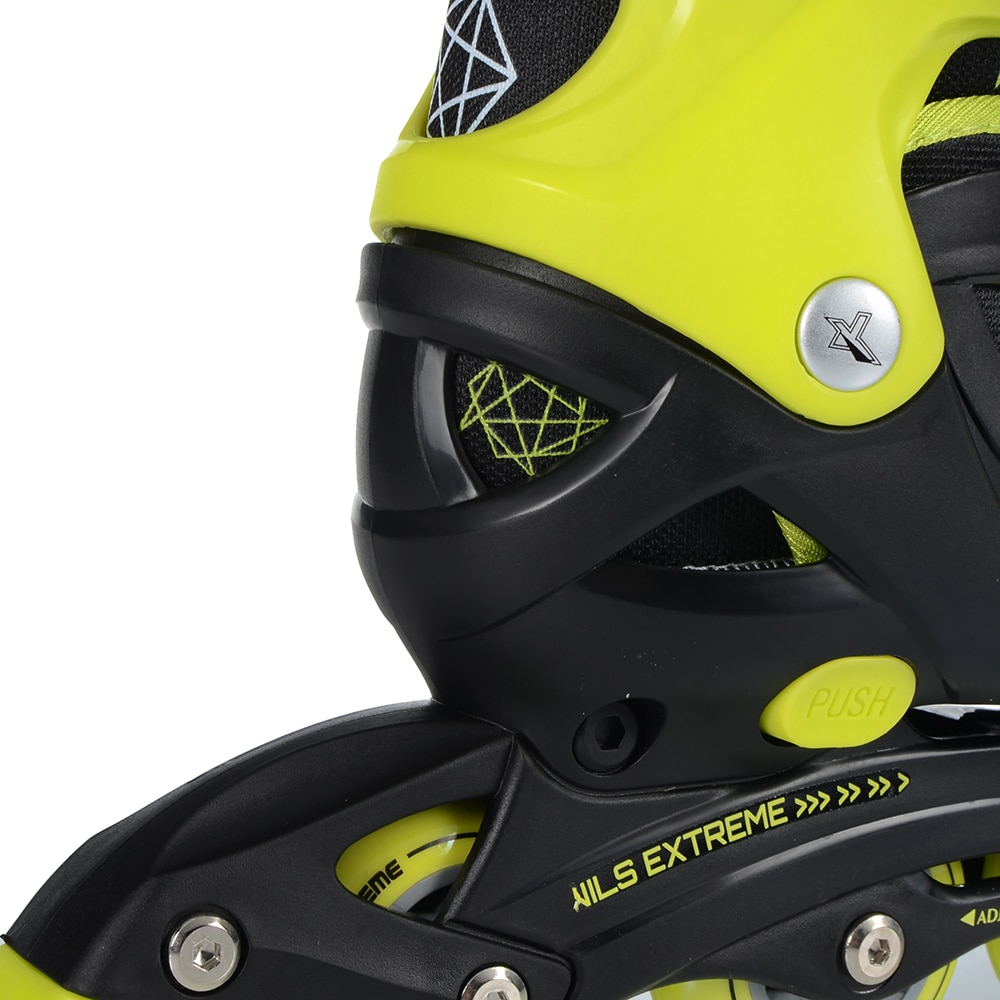 Patine cu role reglabile pentru copii Black Rollerblades, M 31-35 - eMAG.ro