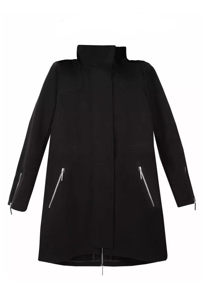 Palton dama Top Secret Pearl, Negru, L EU - eMAG.ro