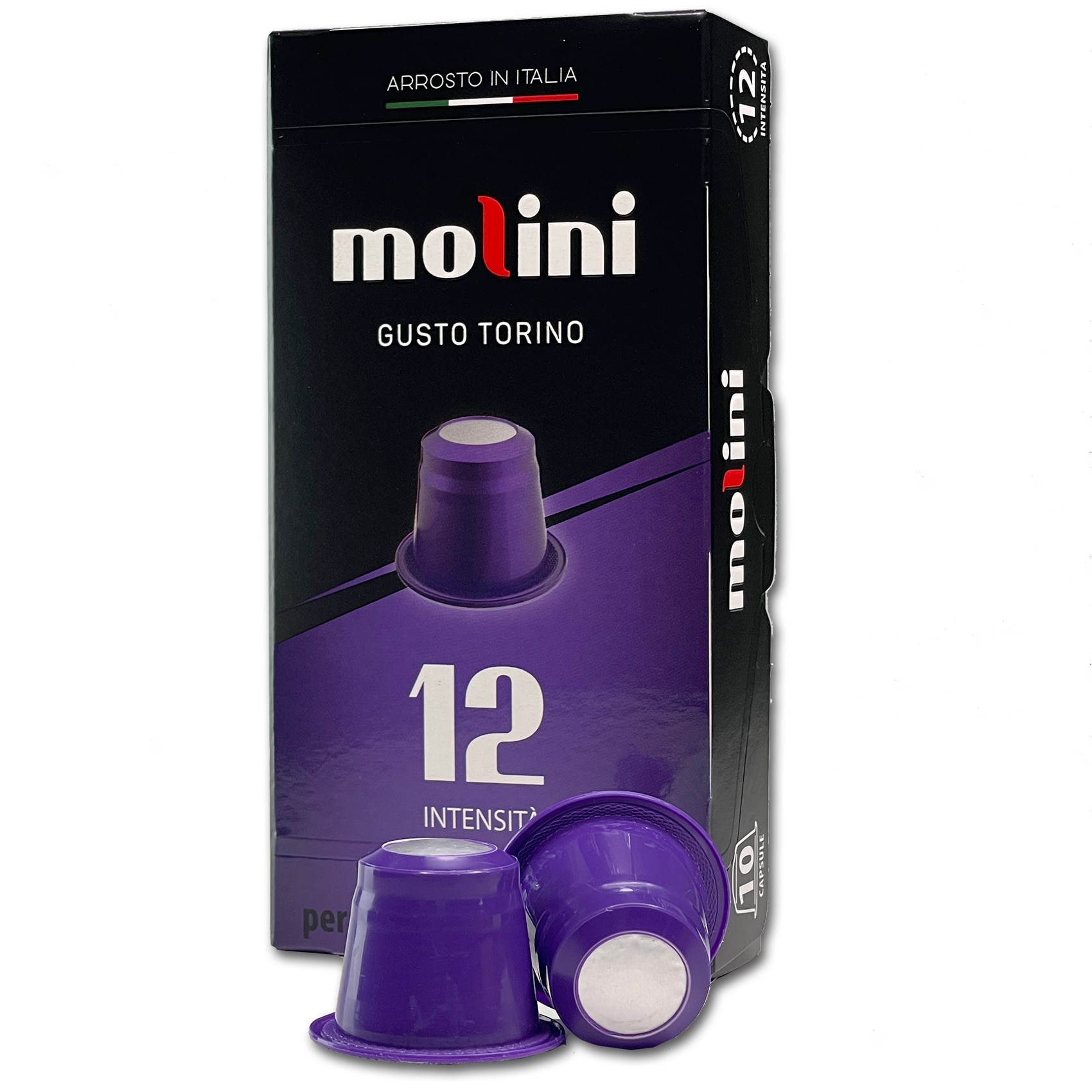Pachet 100 capsule cafea Torino, MOLINI, Compatibil cu Nespresso - eMAG.ro