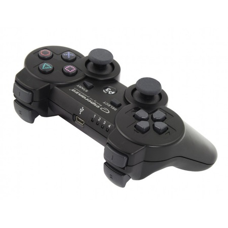 Gamepad Esperanza, Wireless/Bluetooth, PS3, Ergonomic, Negru - eMAG.ro