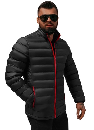 Jacheta de primavara barbati neagra/2 OZONEE JB/JP1111Z M - eMAG.ro