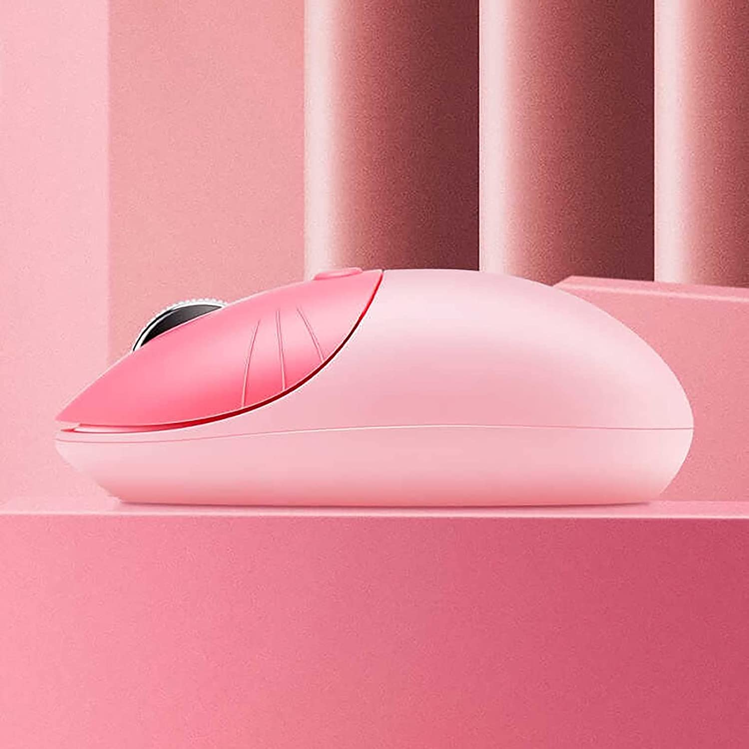 Mouse fara fir Cute Cat, 2,4 GHz, 1600 DPI, Silentios, Mouse Kawaii ...