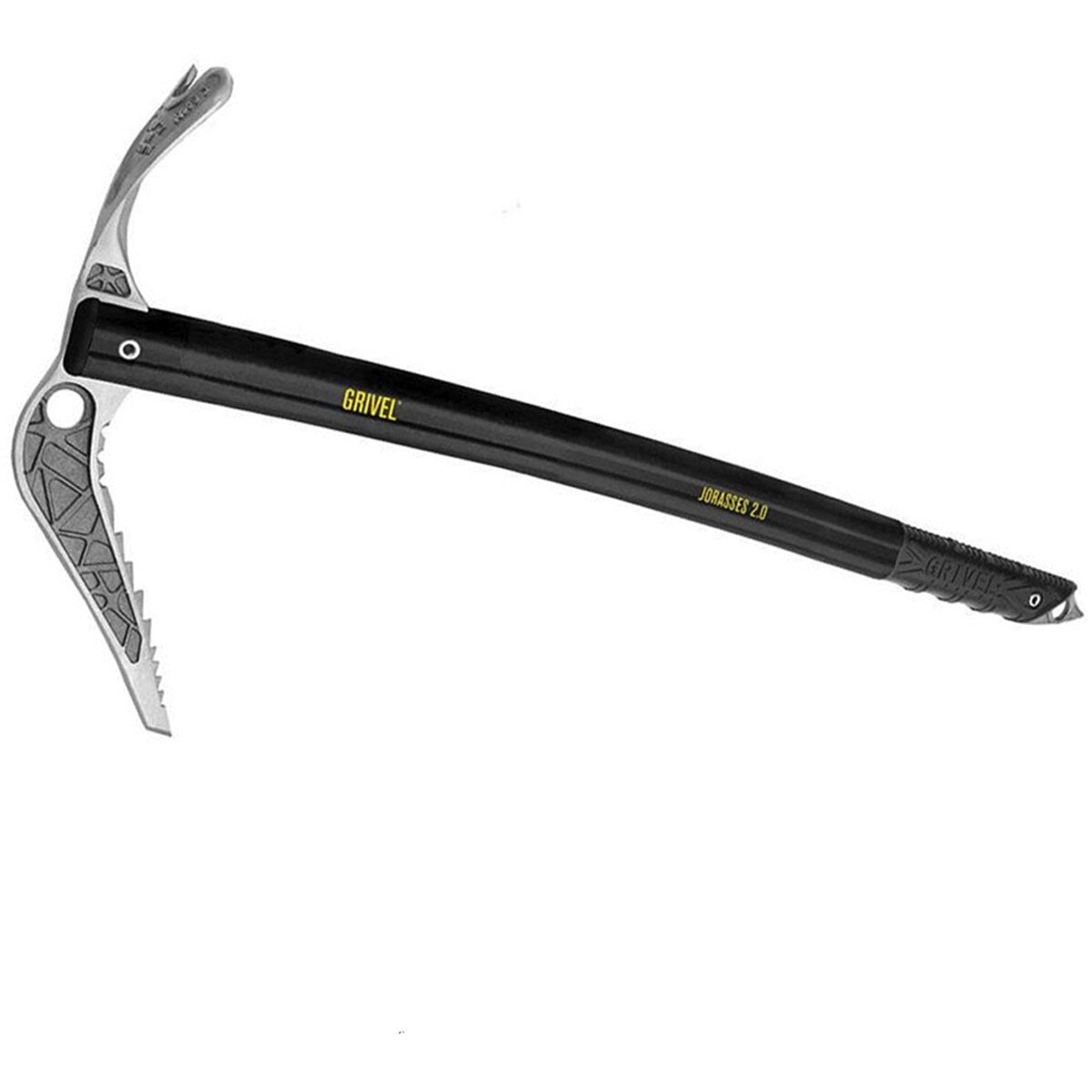 Piolet alpinism, Grivel, Jorasses, Otel, 66 cm, Negru - eMAG.ro