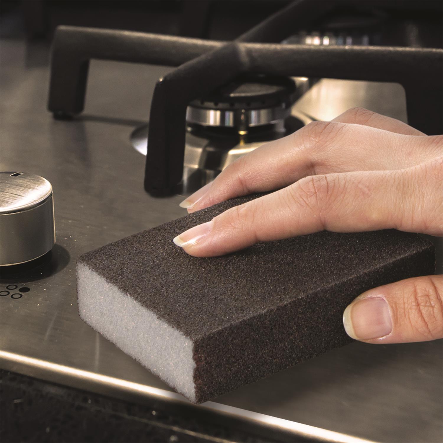 Burete special pentru curatarea suprafetelor din inox-2buc - eMAG.ro