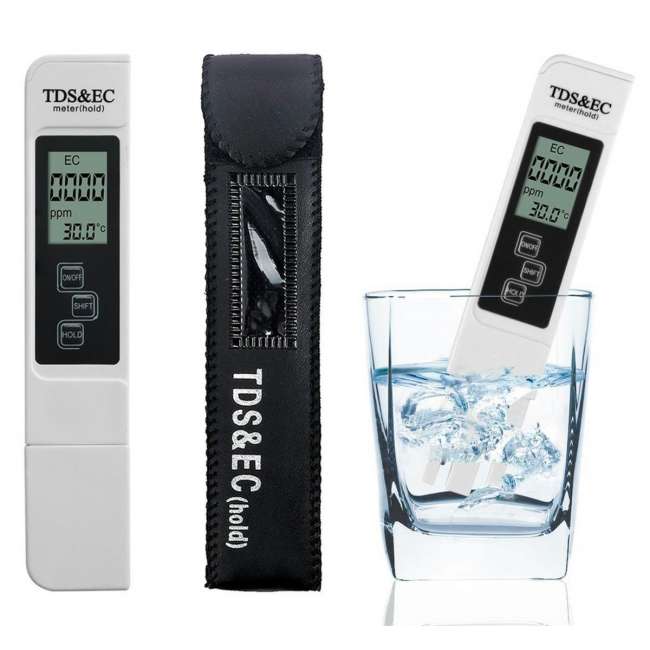 Tester duritate apa, ATL, Plastic, Afisaj LCD, Alb - eMAG.ro