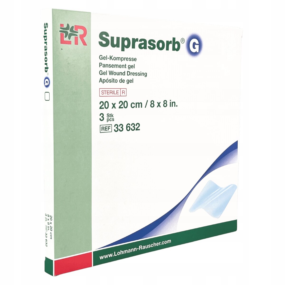 Pansament cu gel, Suprasorb G, 20x20cm - eMAG.ro