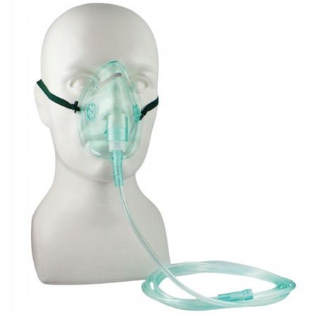 Masca de oxigen cu tub pentru concentrator, L, Steril - eMAG.ro