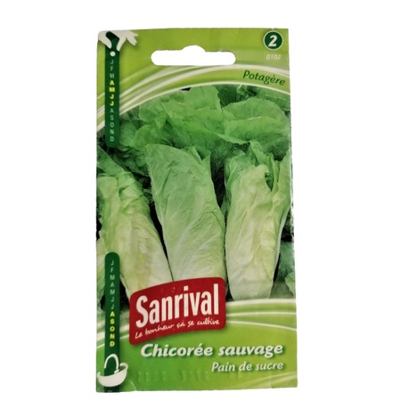 Salátamag Sanrival Cikória Sauvage Pain de Sucre, kúp alakú, 3 gr - eMAG.hu