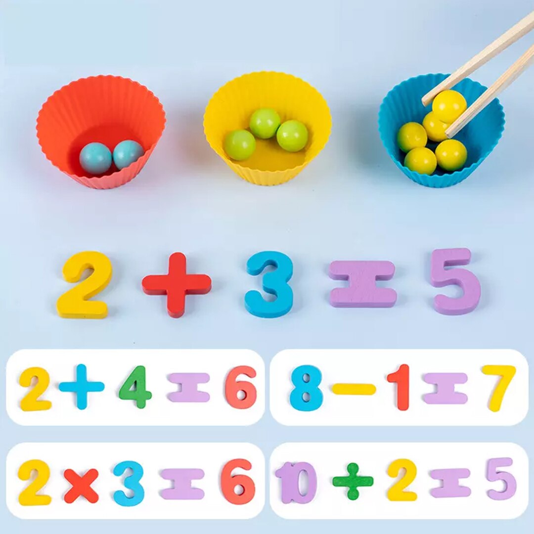Joc digital cognitiv cu bile, Montessori, placi de potrivire a ...