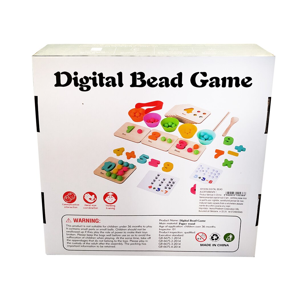 Joc digital cognitiv cu bile, Montessori, placi de potrivire a ...