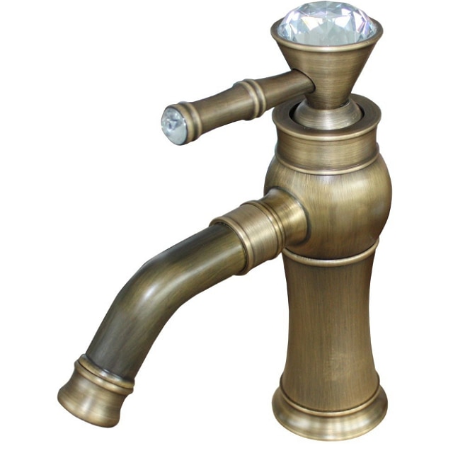 Baterie lavoar retro, model 611, culoare bronz antichizat, material ...