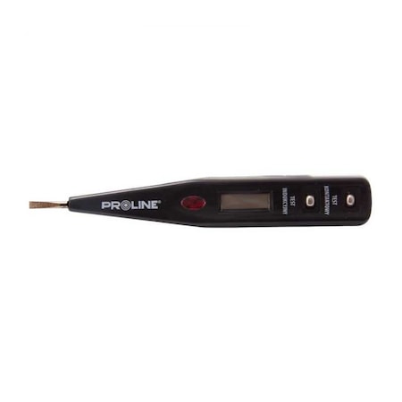 Indicator tensiune cu ecran LCD si bec 12-250VAC/DC 125mm Proline 10543 ...
