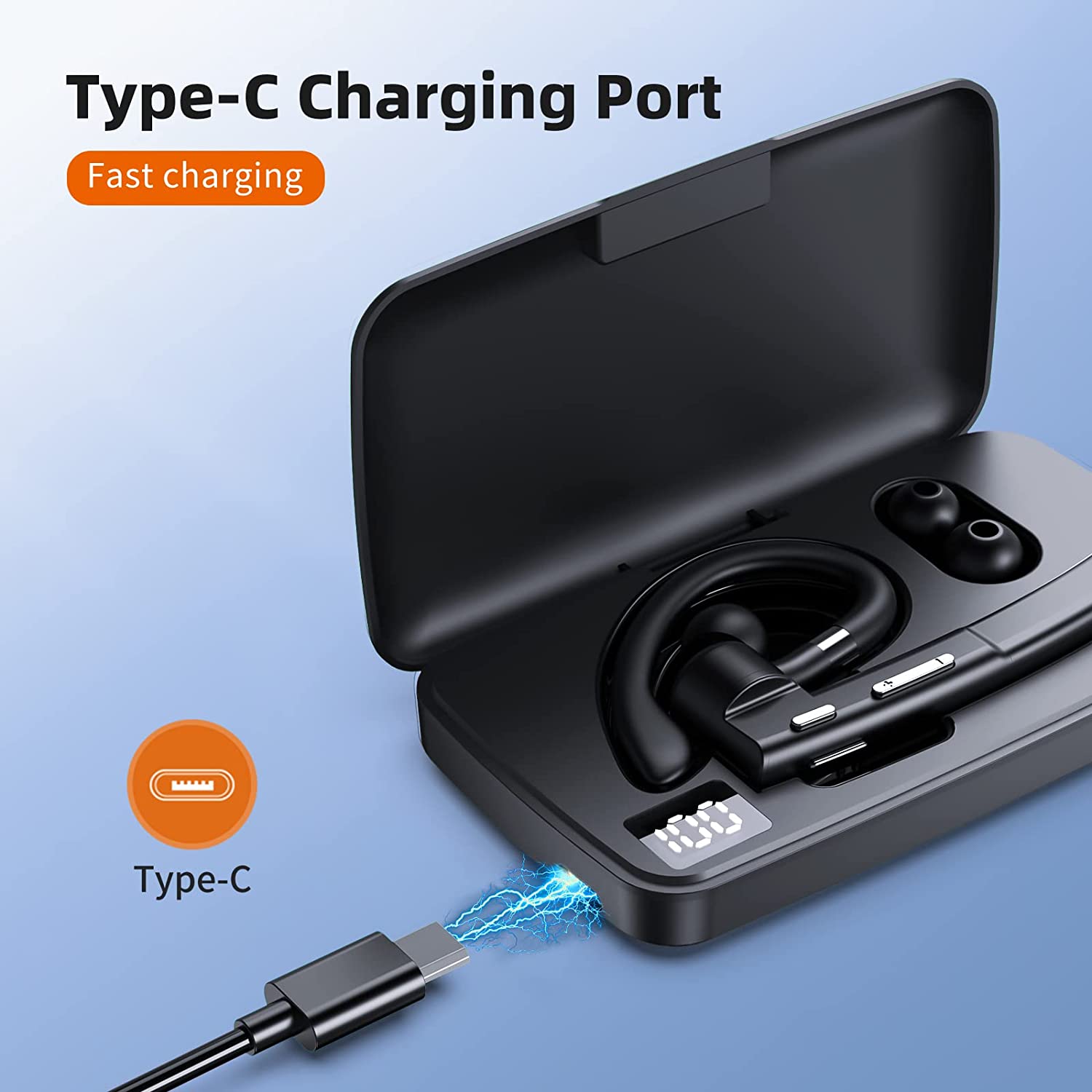 Casca Bluetooth Wireless TWS YYK-520, BT 5.0, HandsFree ...