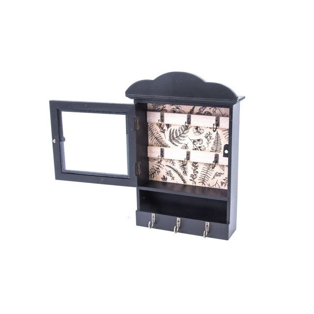 Dulap pentru chei, Vintage, 20 x 28.5 cm, negru - eMAG.ro