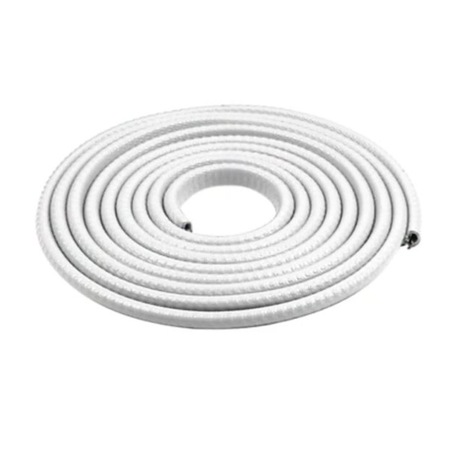 Cheder Auto cu insertie metalica pentru protectie rola 5 metri alb ...