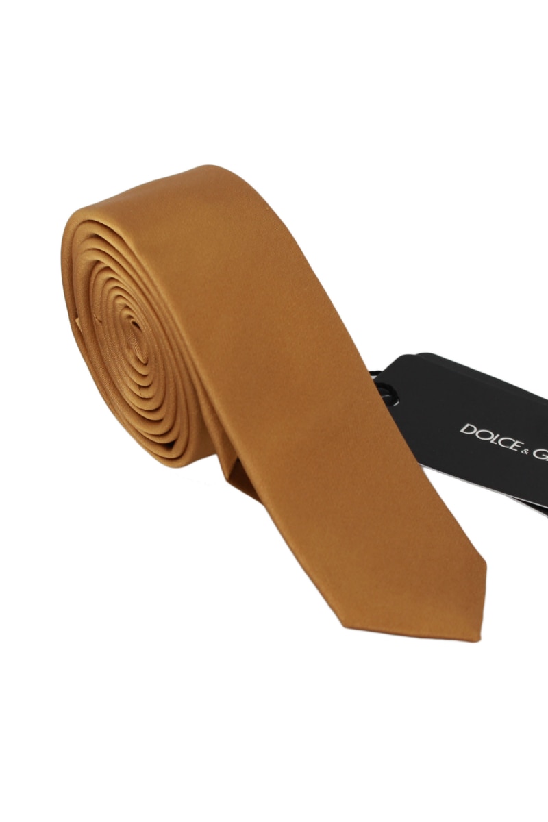 Cravata barbati, Dolce & Gabbana, Matase, Maro - eMAG.ro