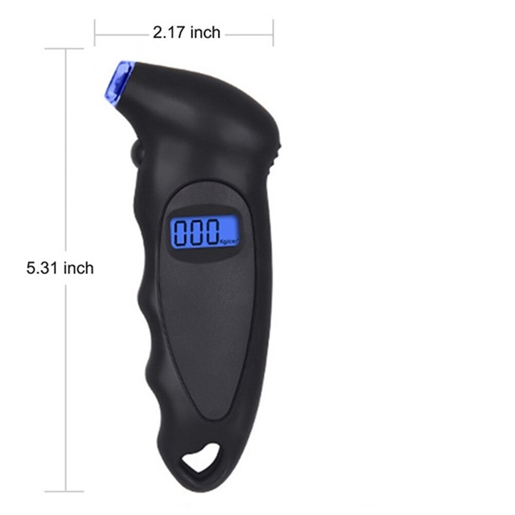 Manometru auto, 1tech, Display LCD, Plastic, Negru - eMAG.ro