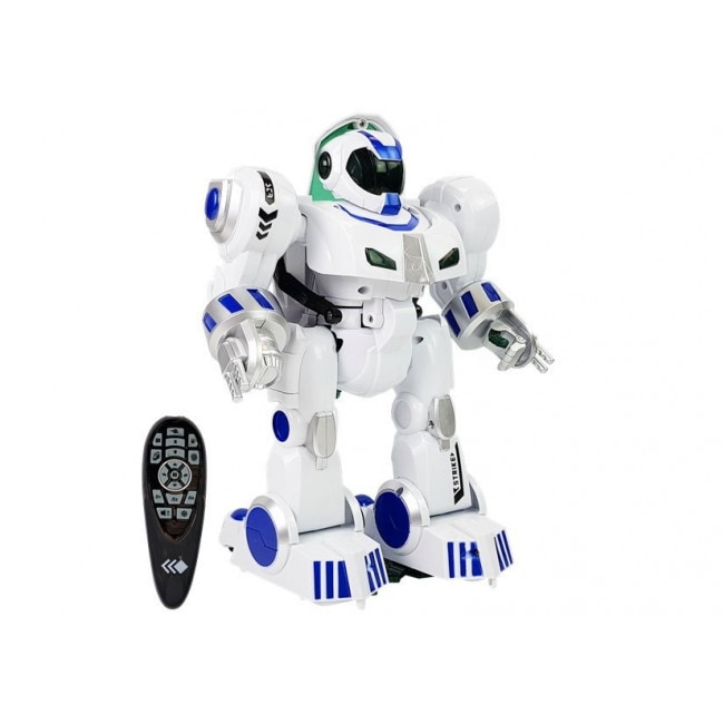Robot interactiv cu telecomanda K4, Leantoys, Plastic, 28 x 20 x 16 cm ...
