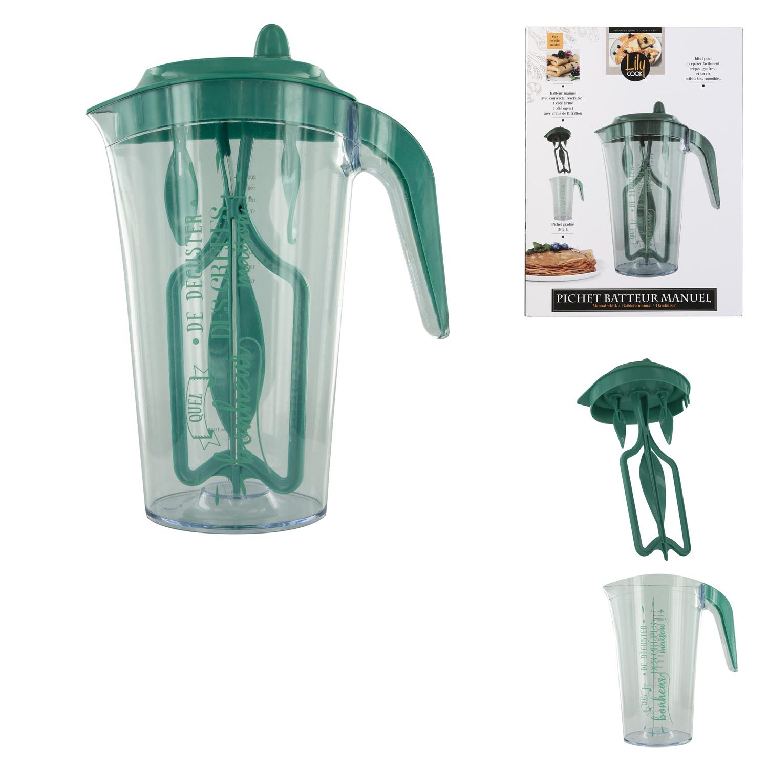 Mixer manual,22x12x29,8 cm, 2 litri - eMAG.ro