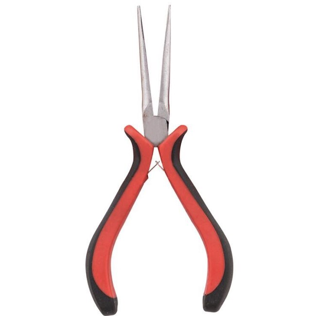 Cleste mini cu varf lung ascutit, 155 mm, Elitech Electronics - eMAG.ro