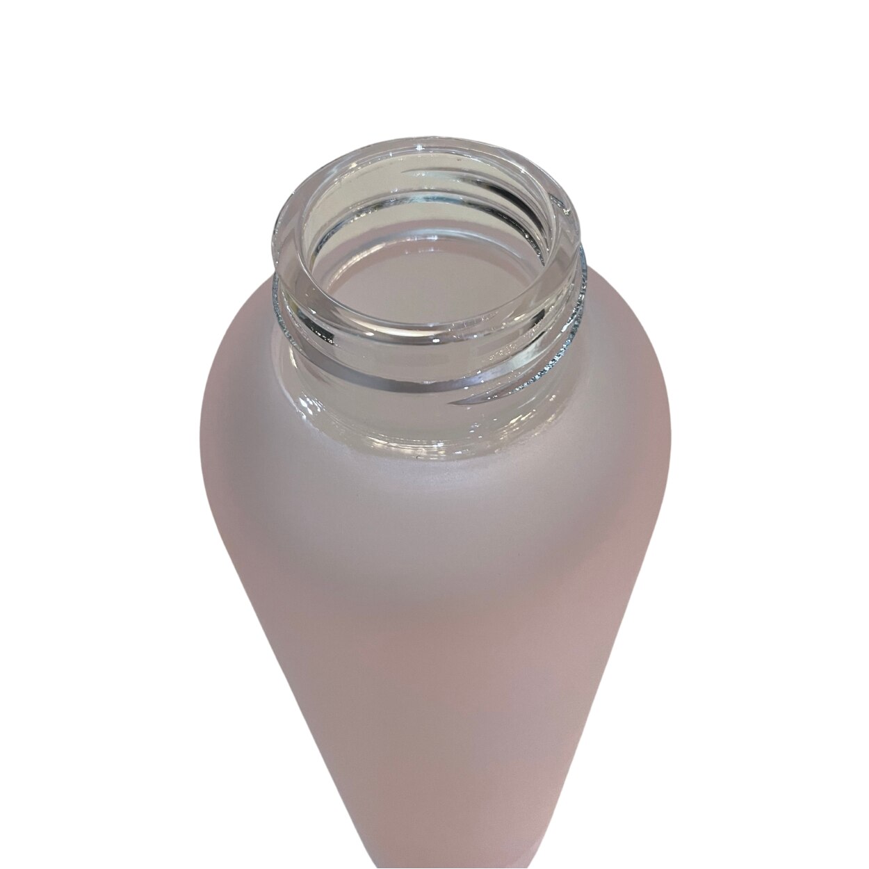 Sticla de apa satinata roz AWE, mata, borosilicata, eleganta, 750 ml ...