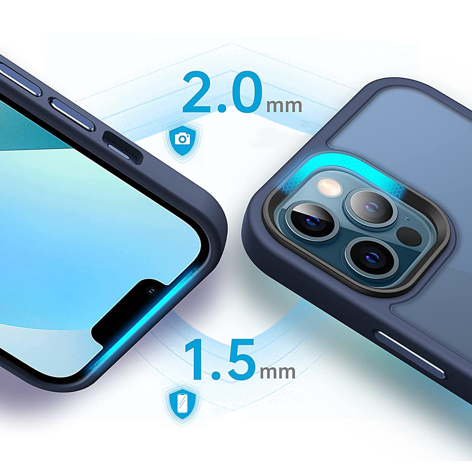 Husa pentru IPhone 12 / 12 PRO, MobileSmart MagSafe, Hybrid ultra slim ...