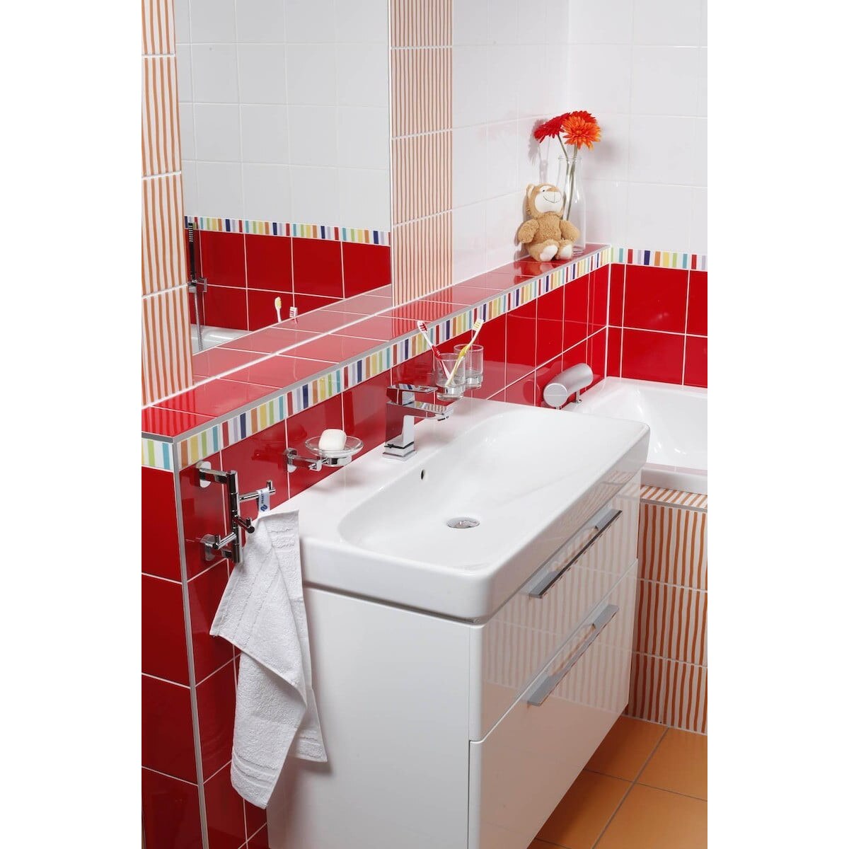 Cuier baie triplu SIKO Cube Way cromat SPI33 - eMAG.ro