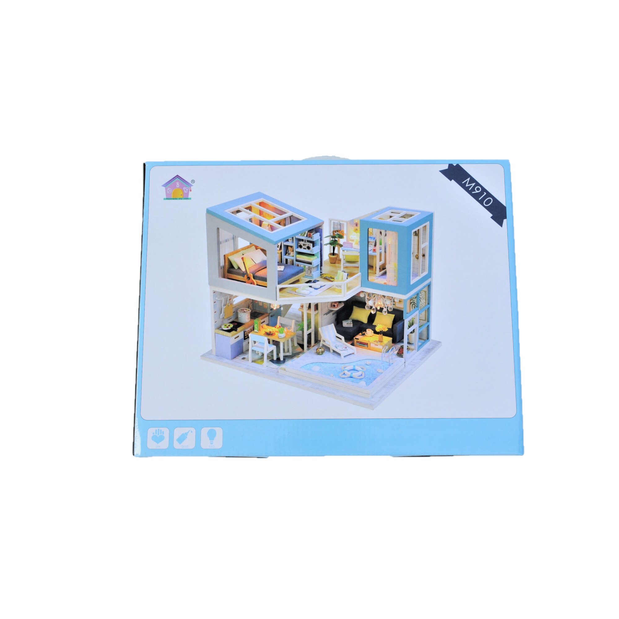 Macheta casuta de asamblat, DIY Casa de vacanta - eMAG.ro