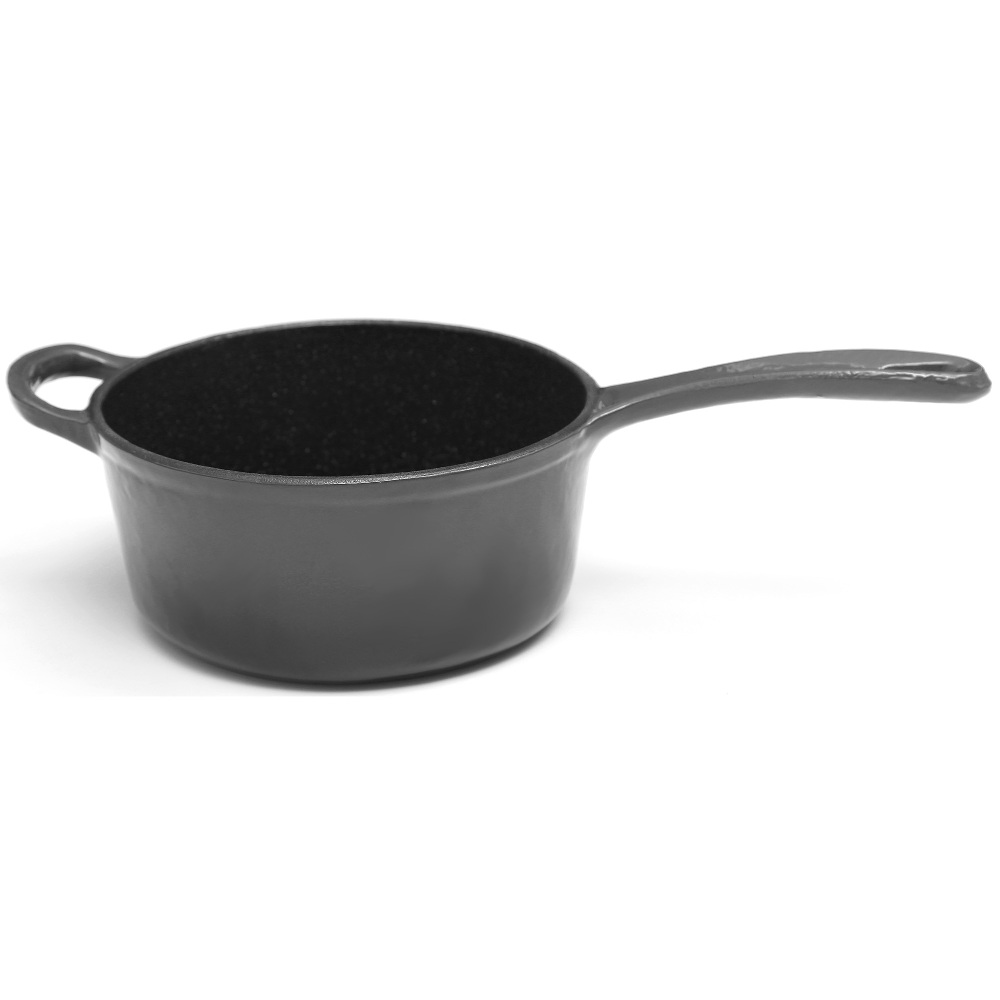 Caserola Cooking by Heinner Marble Grey cu capac, fonta emailata, 19X9 ...