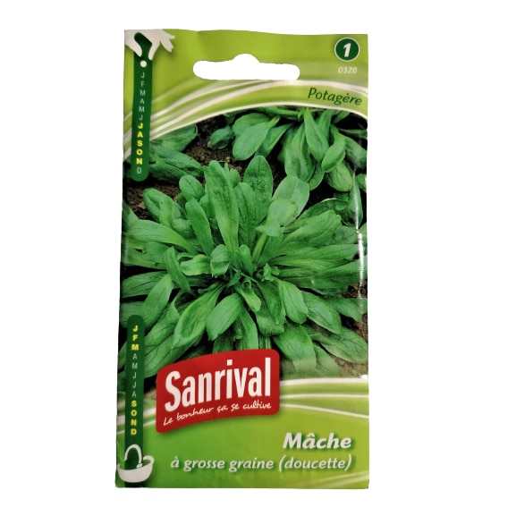 Seminte salata fetica Sanrival Mache a Grosse Graine Doucette 3gr - eMAG.ro