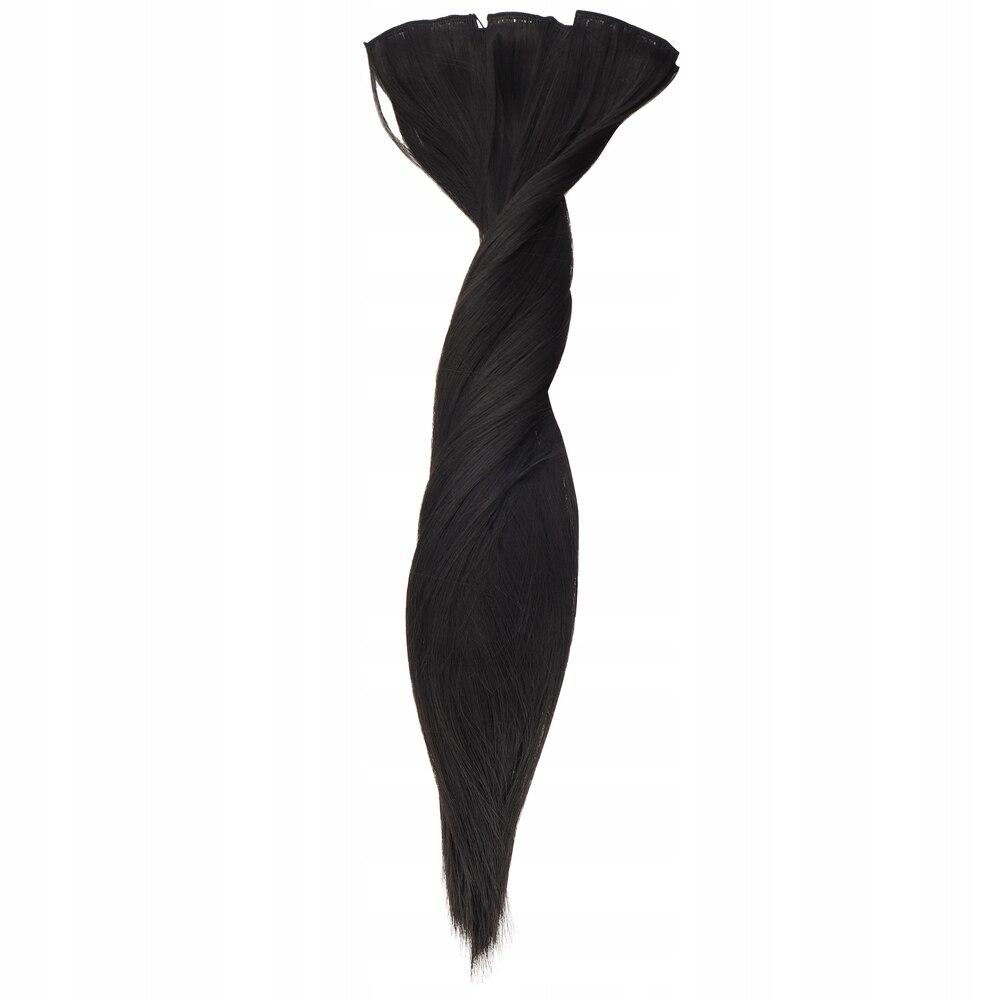Par sintetic, cu clip, 1B, negru, 120 cm, 100 g - eMAG.ro