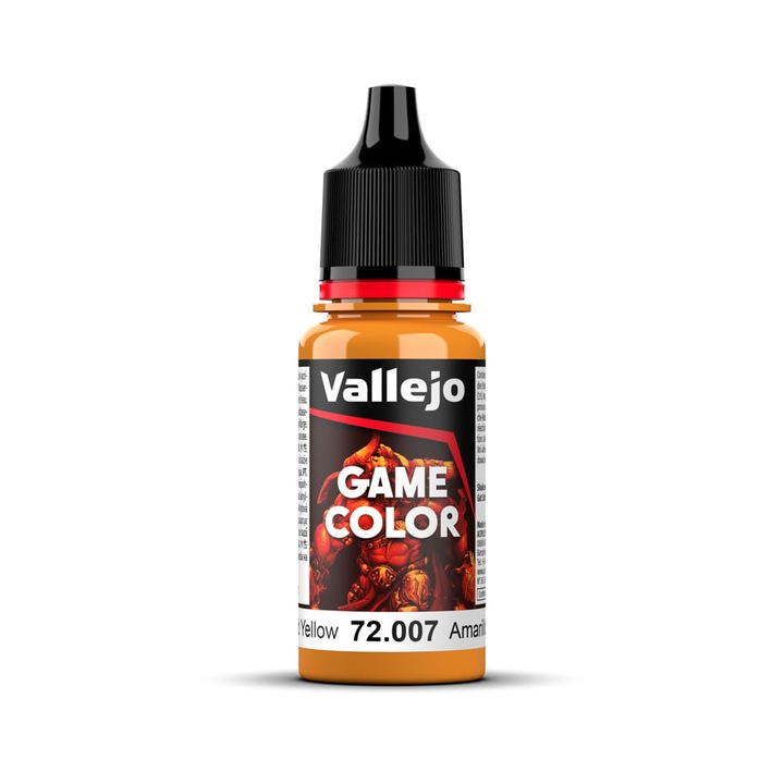 Vallejo festék, 72.007, 18ml, Game Color, Gold Yellow - eMAG.hu