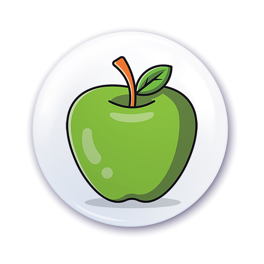 Ovis jel szekrényre Zöld alma mintával - eMAG.hu