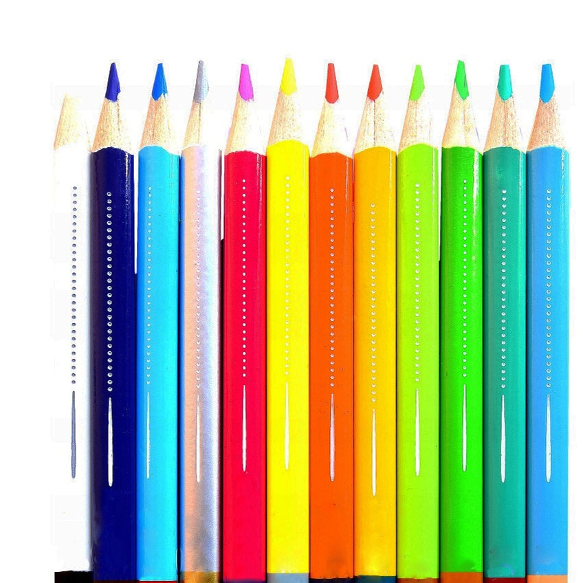 Set creioane colorate 2 cu capete, Zola, 12bucati, 24 de culori ...