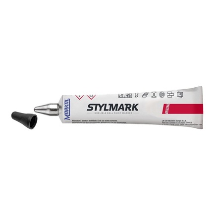 Marker cu bila metalica Stylmark, negru - eMAG.ro