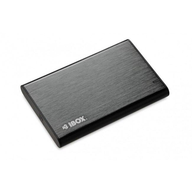 Carcasa rack pentru hard disk, iBox, 2,5", USB, Negru - eMAG.ro