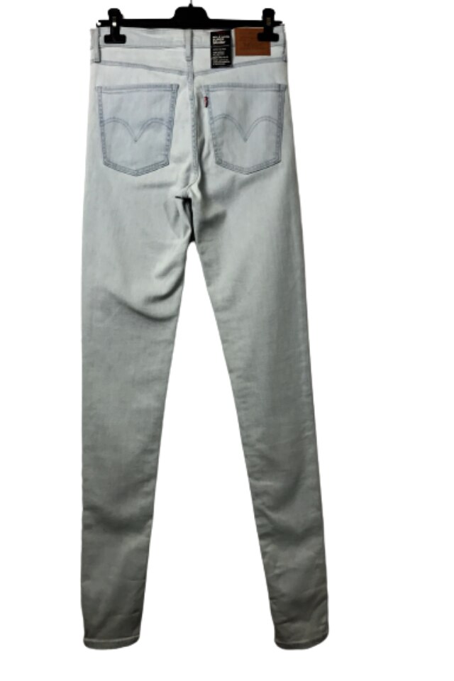 Blugi dama conici, cu talie inalta, albastru deschis, Levi's, XS-S ...