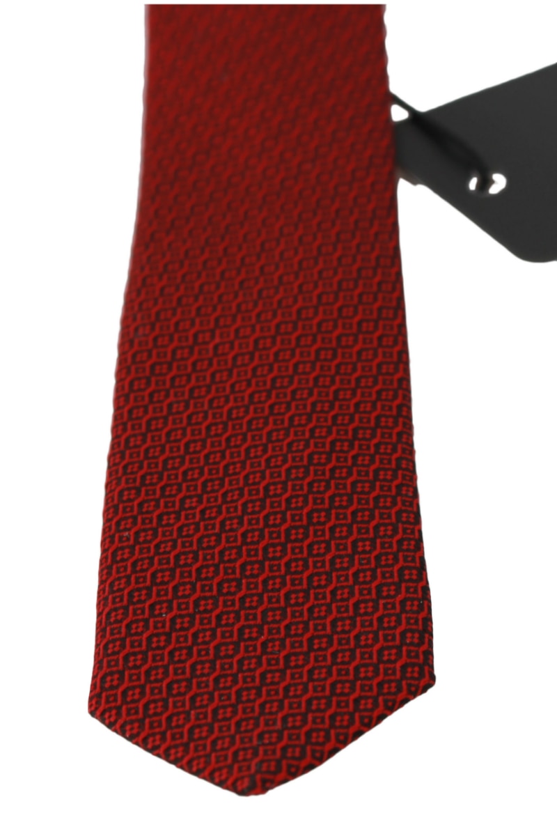 Cravata barbati, Dolce & Gabbana, Matase, Rosu - eMAG.ro