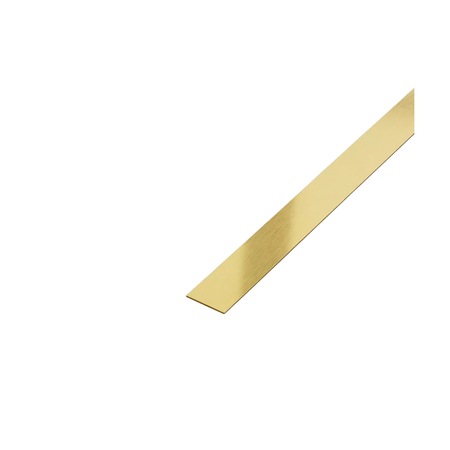 Profil platbanda, Inox, Dreptunghiular, 270 x 2 cm, 0.6 mm grosime ...