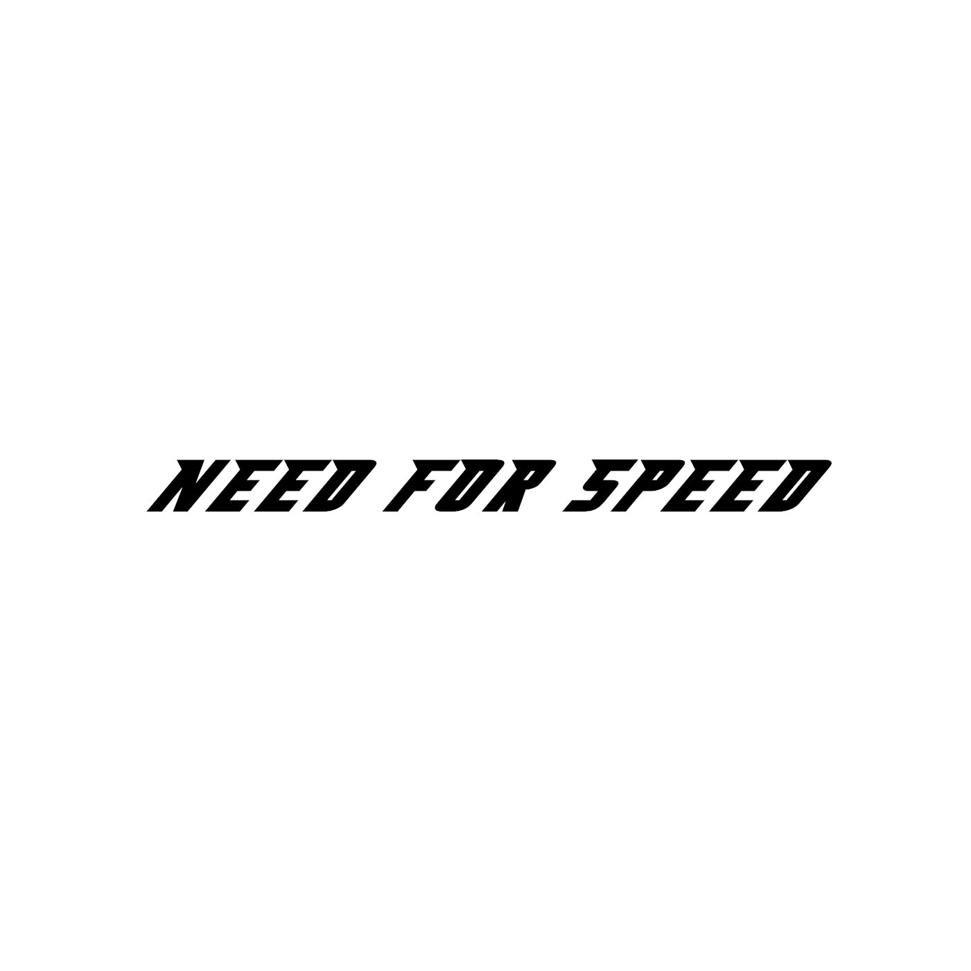 Sticker, Need for Speed, Alb, 50cm - eMAG.ro