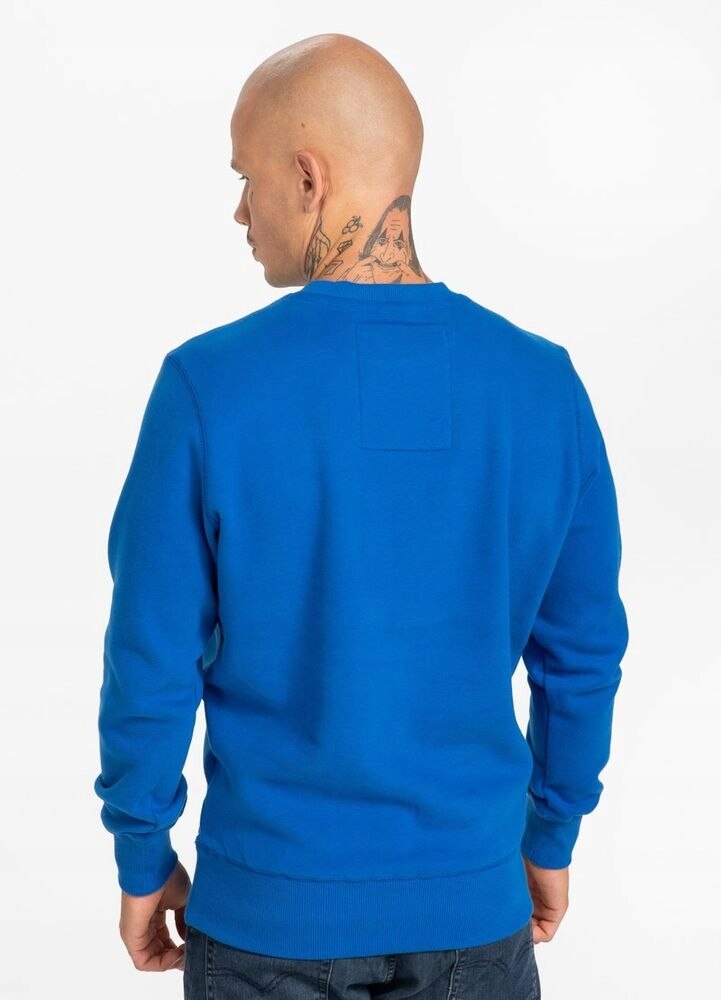 Bluzon barbati TNT 21, PITBULL, Bumbac, Albastru, M - eMAG.ro