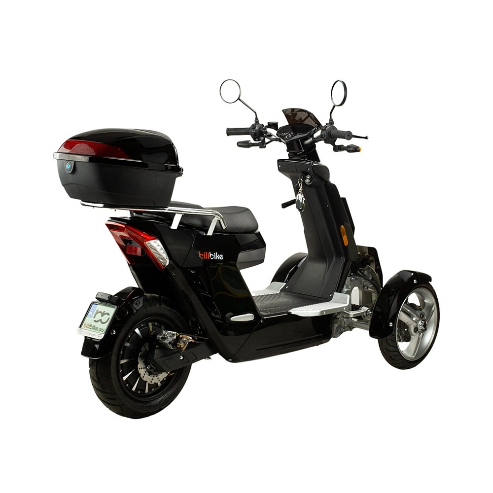 Scuter electric, BILI BIKE, 3 Roti, 2000W, 45km/h, Negru - eMAG.ro