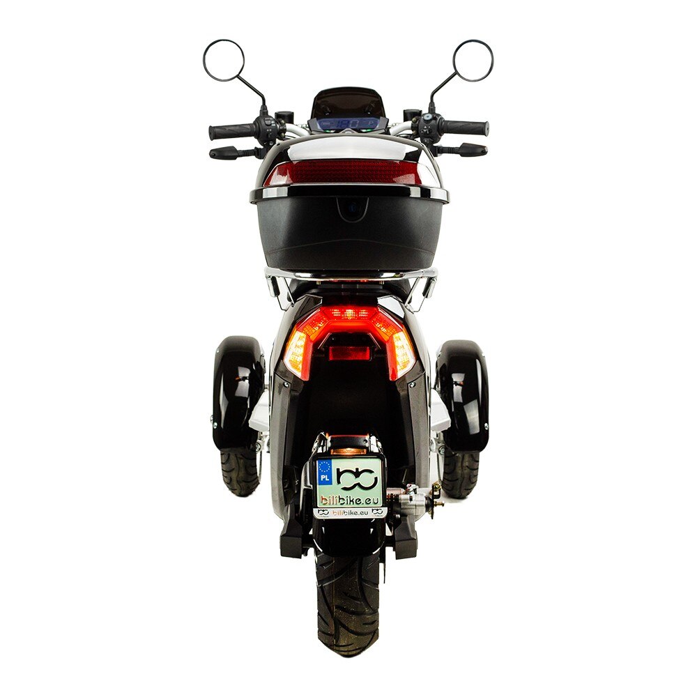 Scuter electric, BILI BIKE, 3 Roti, 2000W, 45km/h, Negru - eMAG.ro