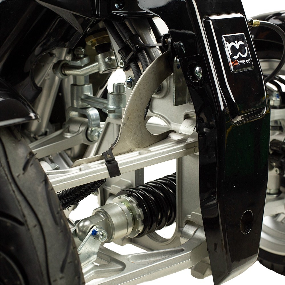 Scuter electric, BILI BIKE, 3 Roti, 2000W, 45km/h, Negru - eMAG.ro