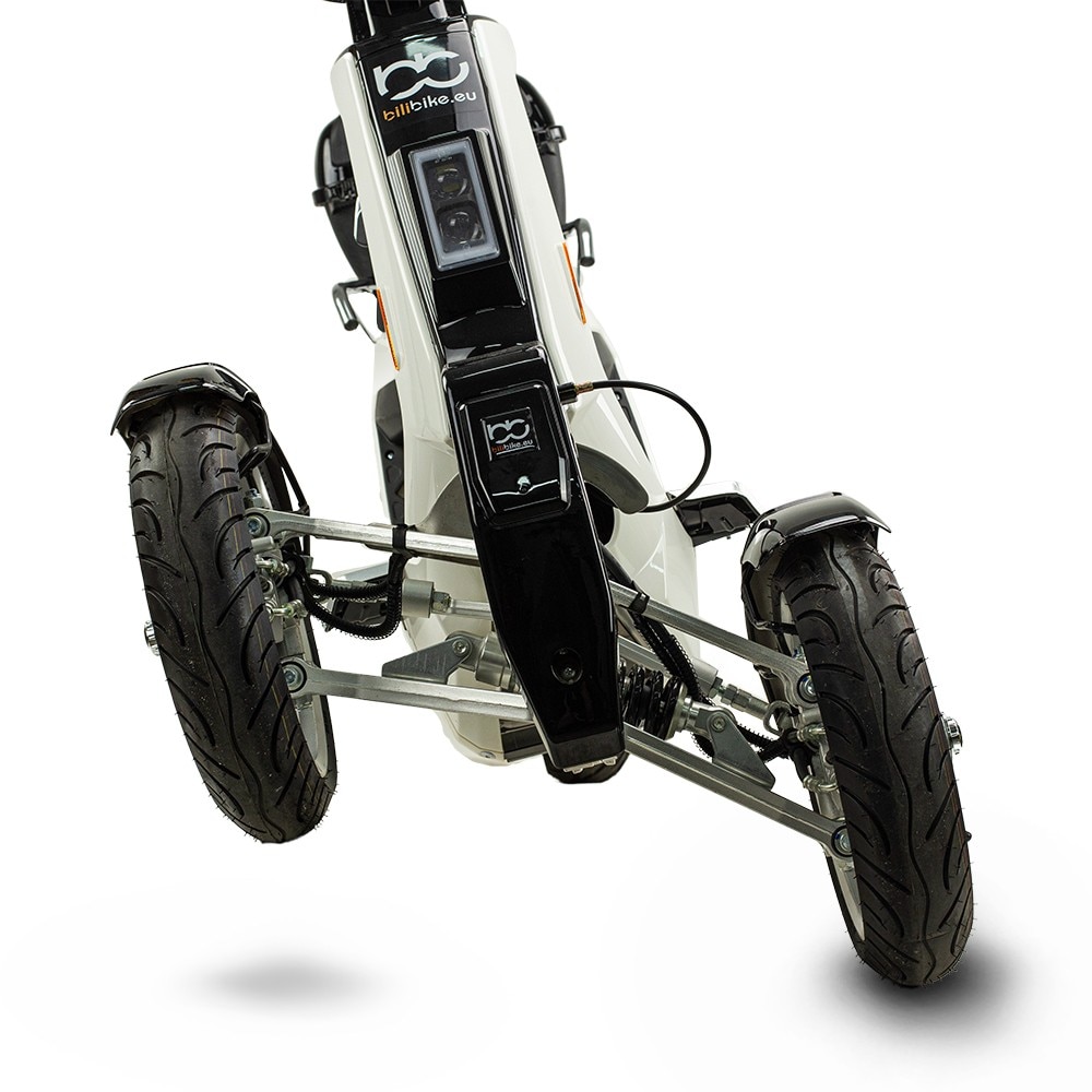 Scuter electric, BILI BIKE, 3 Roti, 2000W, 45km/h, Alb - eMAG.ro